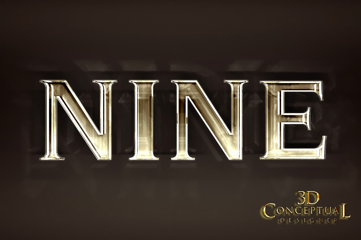 3DconceptualdesignerBlog: Project Review: NINE-2009 PART II-More 3D Logos